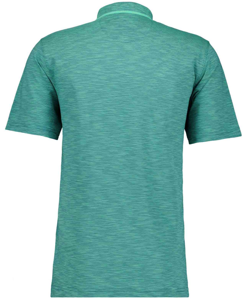 Polo small stripe Emerald-340 | XXL | Ragman men's fashion